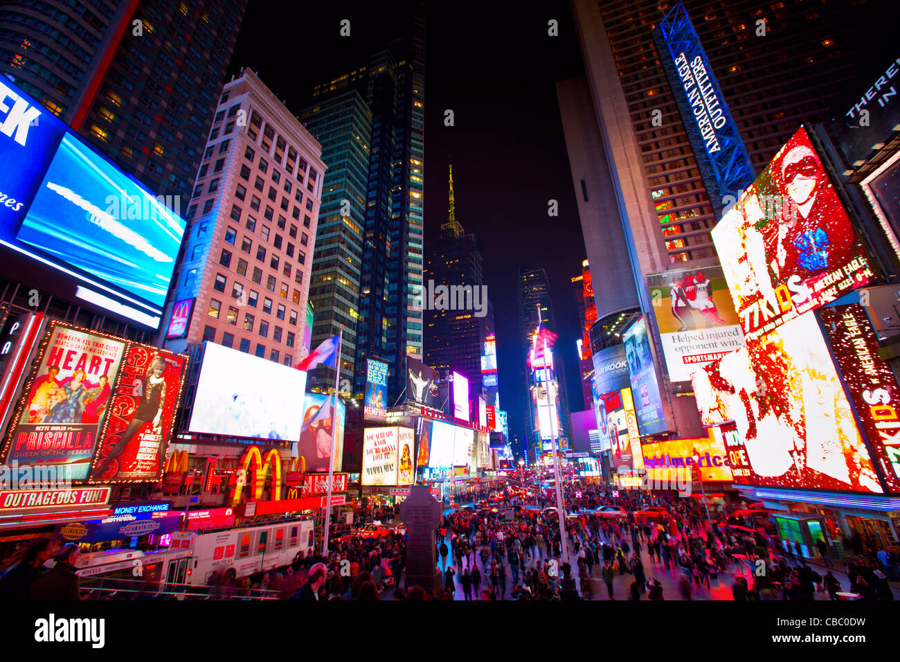 Limousine times square night new hi-res stock photography and images ...