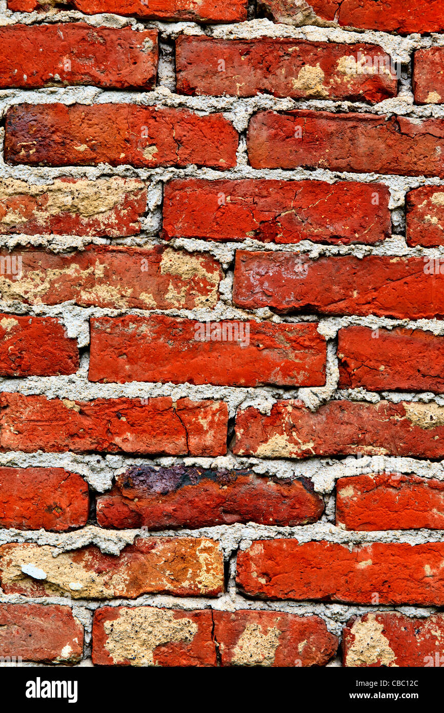 Red Brick Wall Stock Photo - Alamy