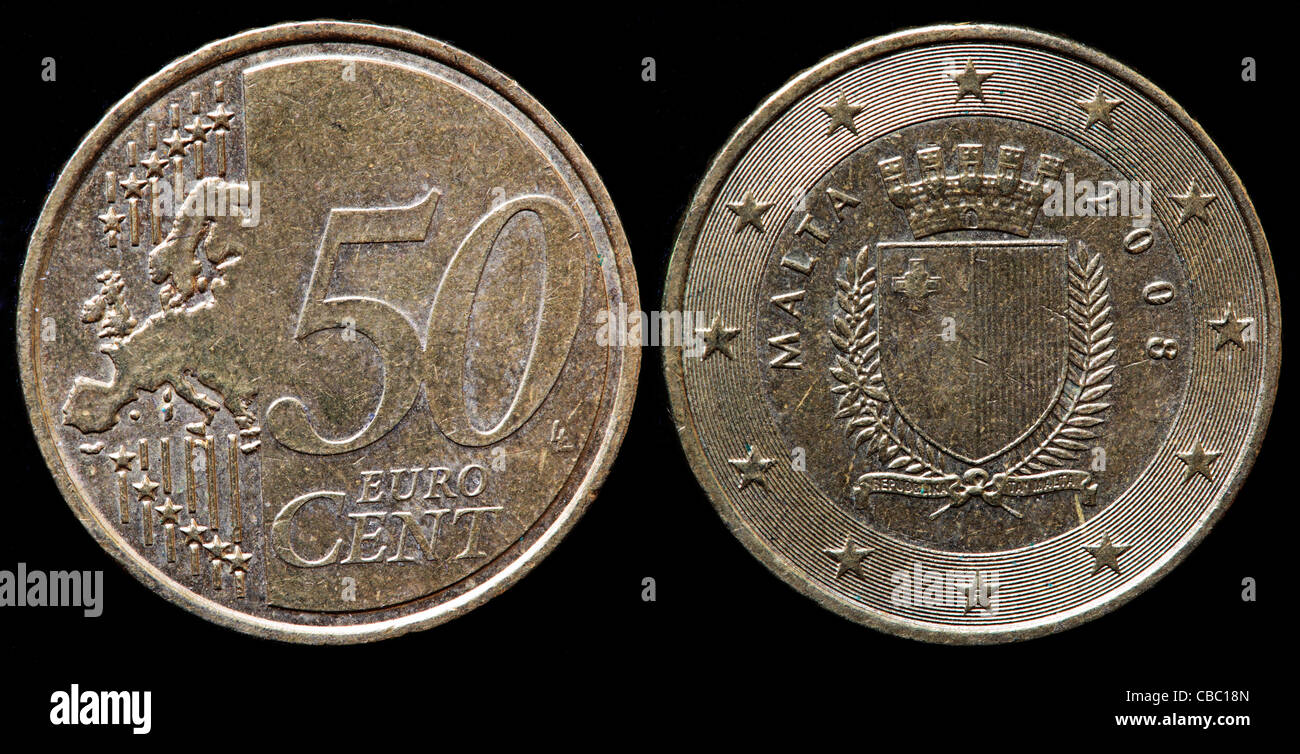 50 cent coin hi-res stock photography and images - Alamy