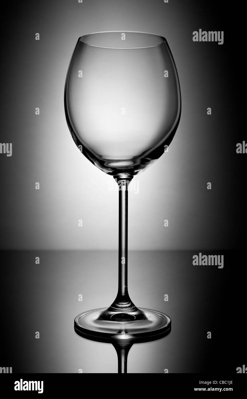 empty, glass, wine Stock Photo - Alamy
