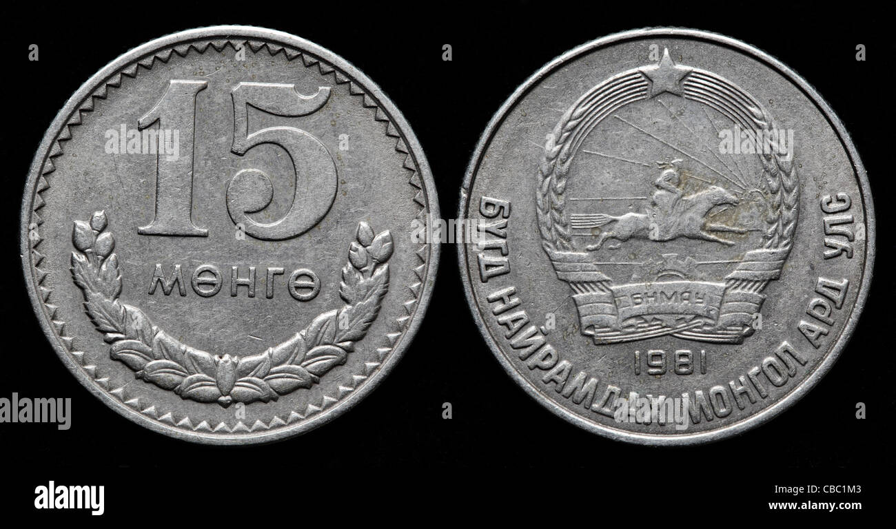 Mongolian coin hi-res stock photography and images - Alamy