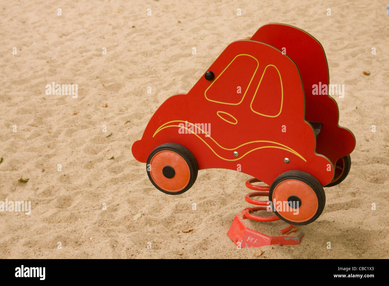 car toy at the playground Stock Photo - Alamy