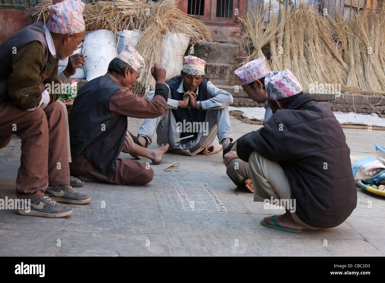 Newari hat hi-res stock photography and images - Alamy