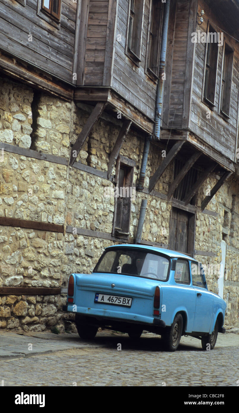 Blue trabant hi-res stock photography and images - Alamy