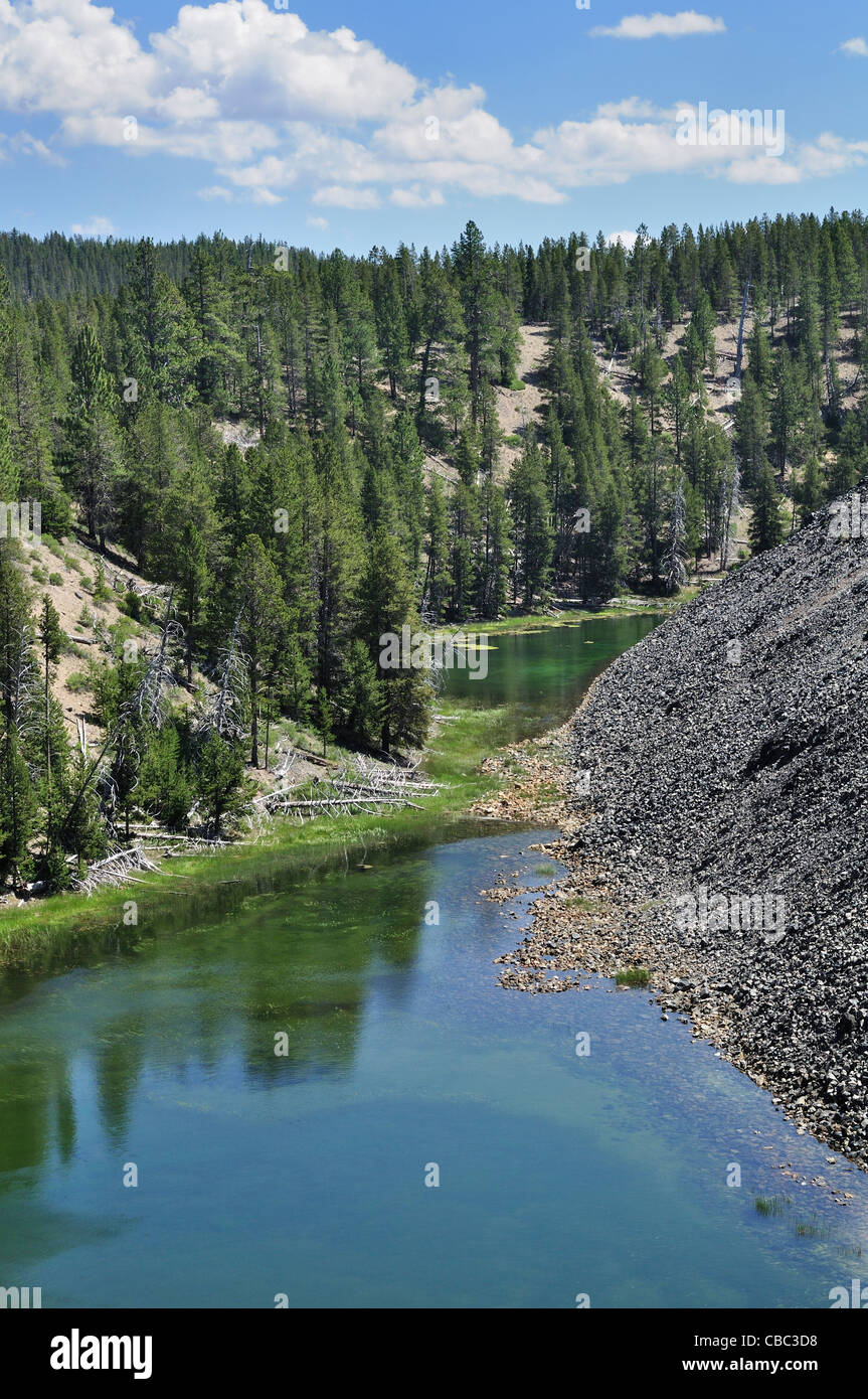 Newberry national Volcanic monument near Bend Oregon Stock Photo - Alamy