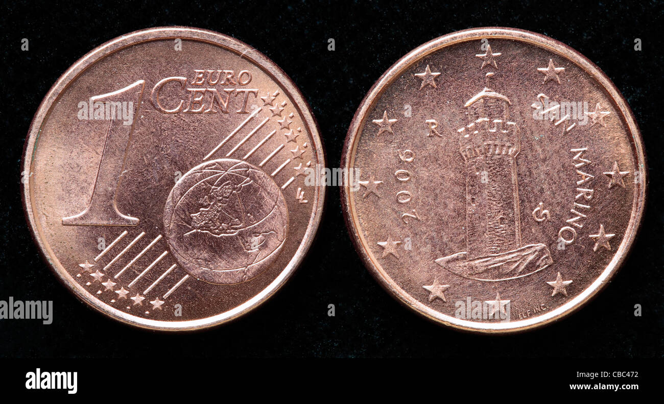 European 1 euro coins hi-res stock photography and images - Alamy