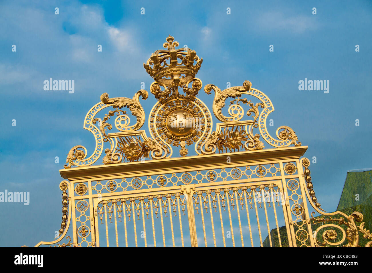 Golden gate versailles france hi-res stock photography and images - Alamy