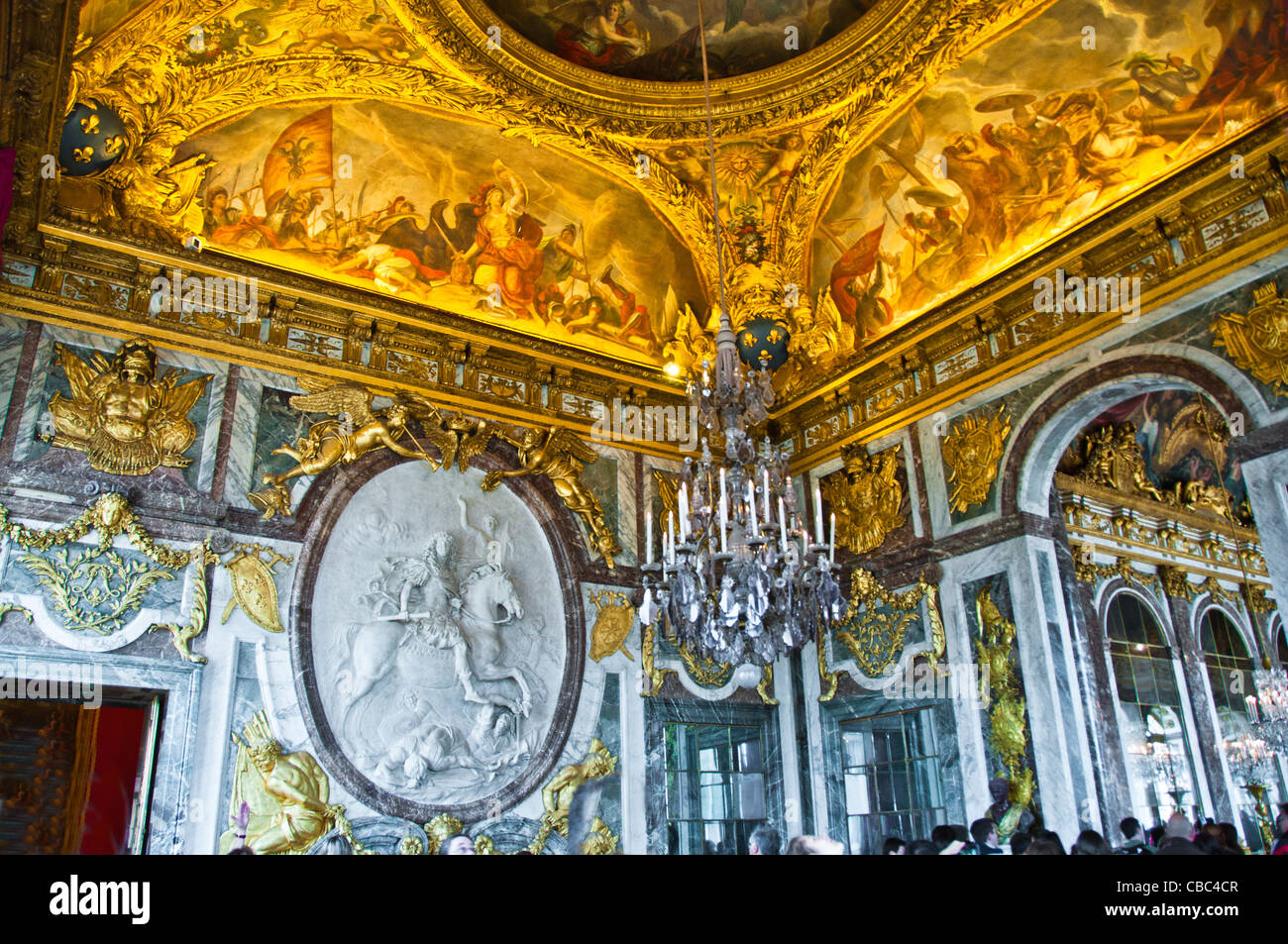 Versailles palace interior hi-res stock photography and images - Alamy