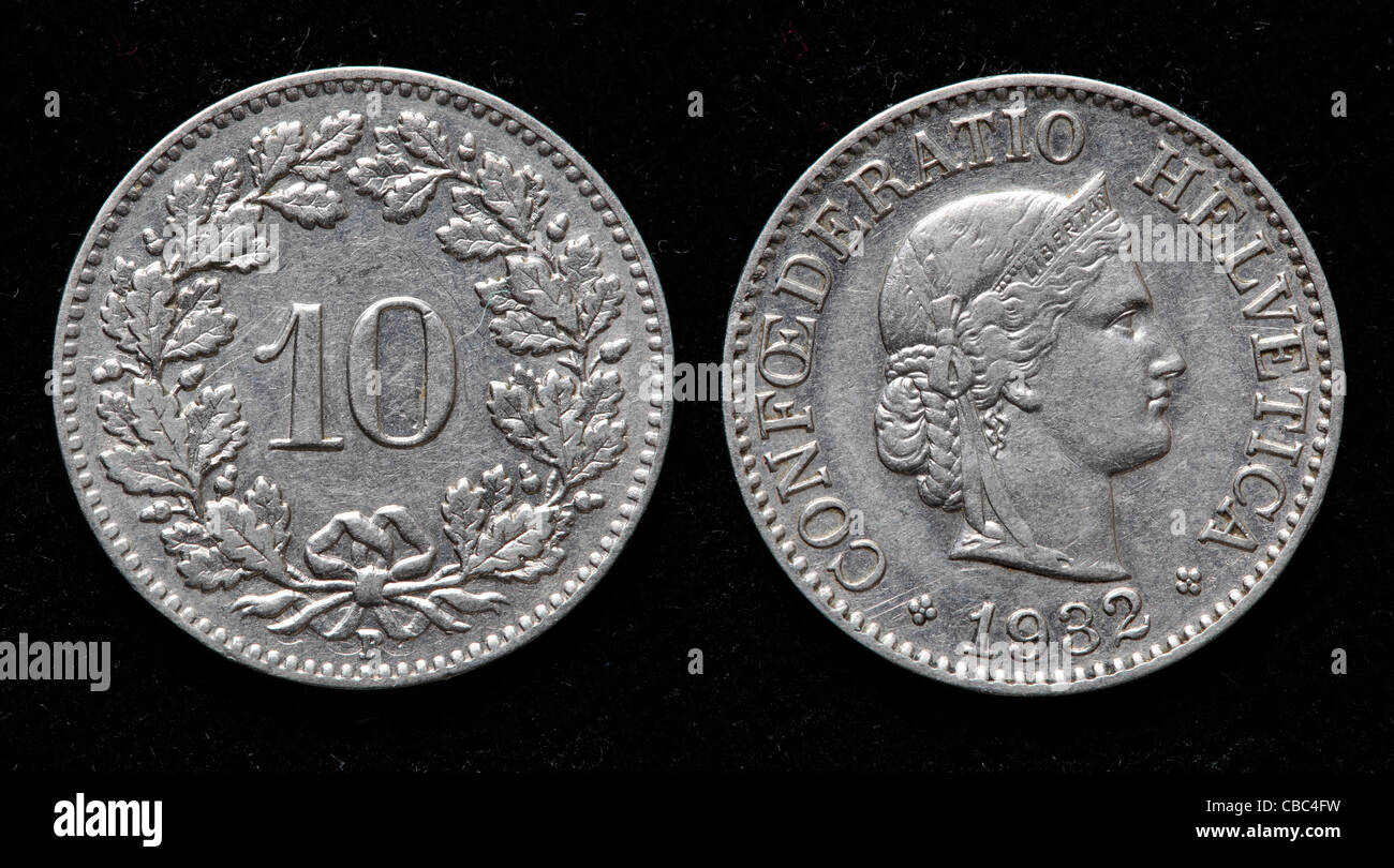 Money and currency of switzerland hi-res stock photography and images ...