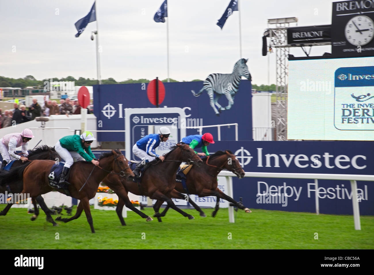 London horse race hi-res stock photography and images - Alamy