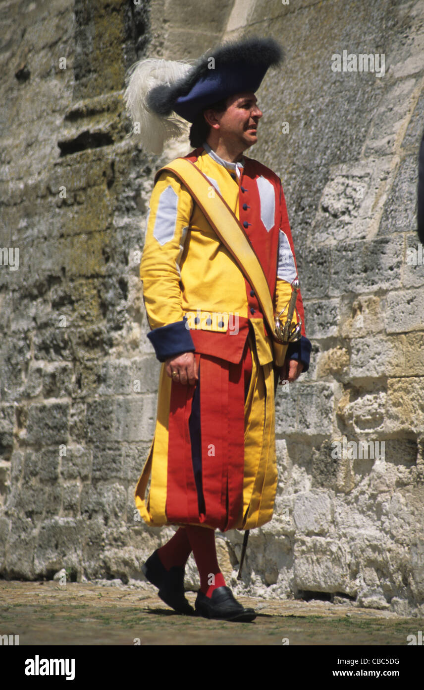 Swiss Guard, Palais des Papes, Avignon, France Stock Photo - Alamy