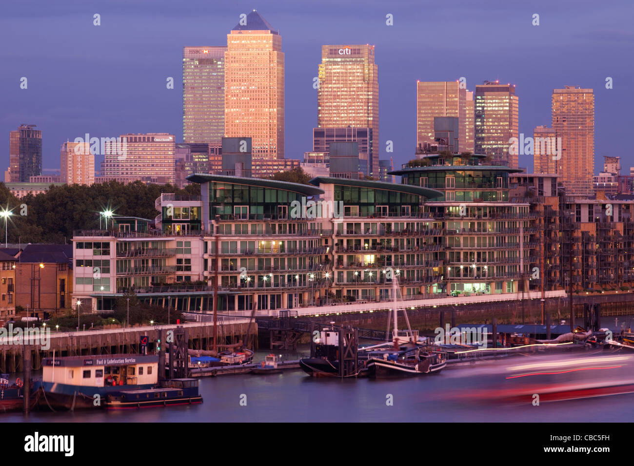 England, London, Docklands, Canary Wharf Stock Photo - Alamy