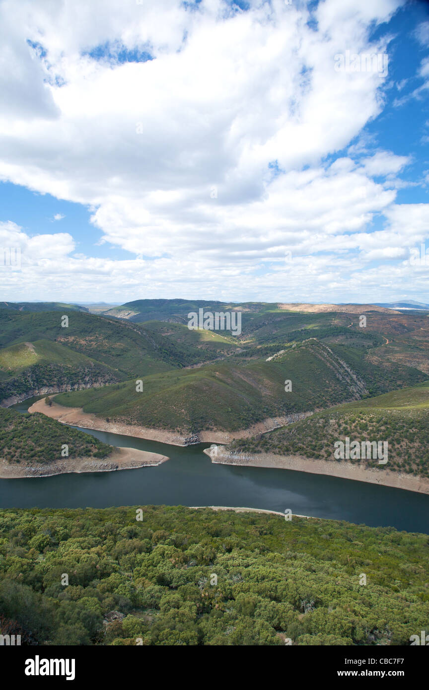tajo river at public monfrague natural park in caceres spain Stock ...