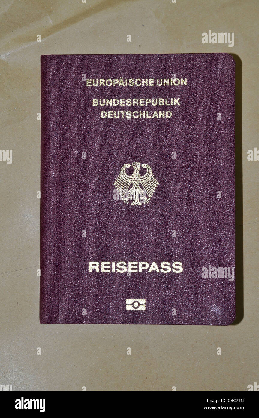 German passport hi-res stock photography and images - Alamy