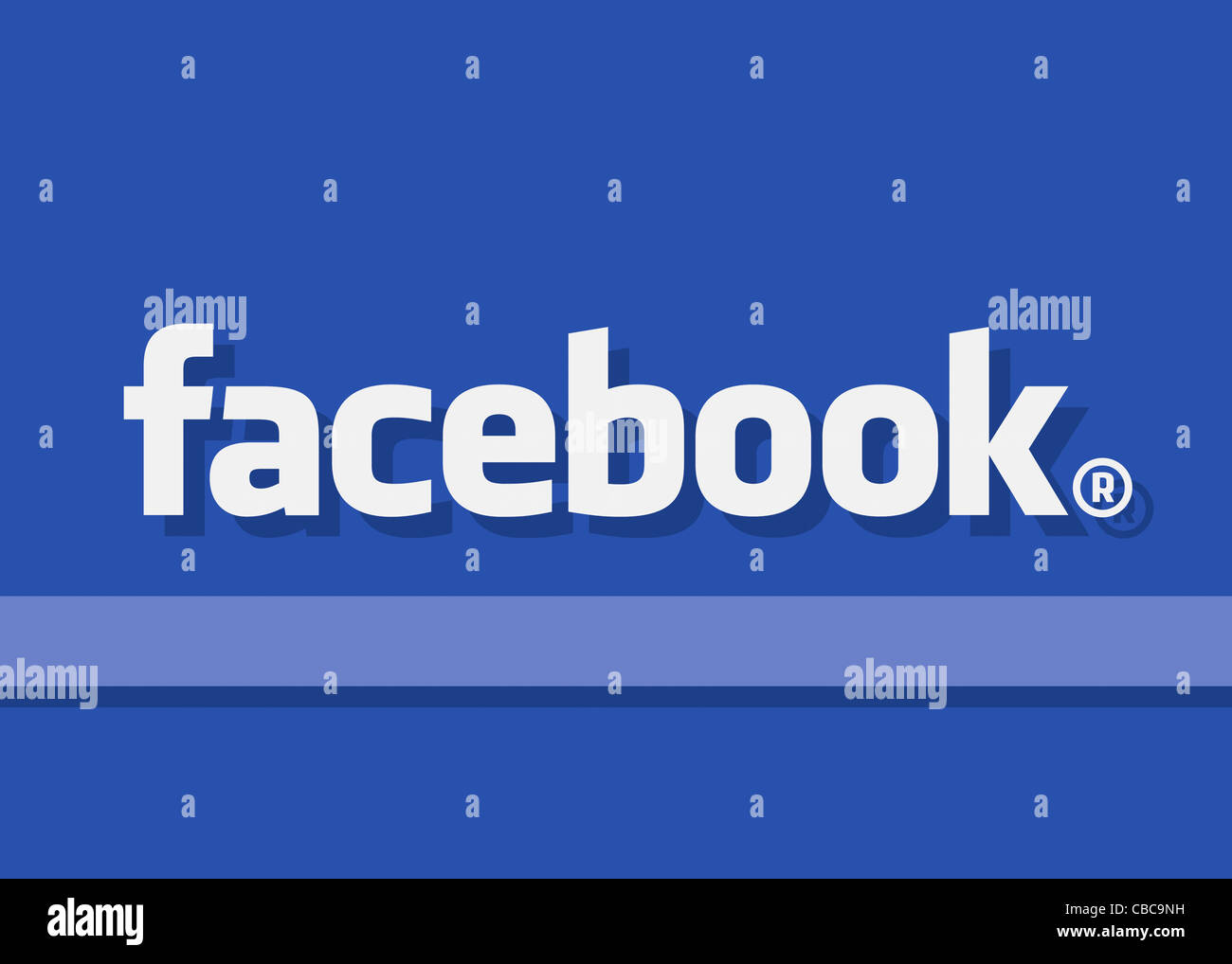 Facebook logo flag symbol emblem hi-res stock photography and images ...