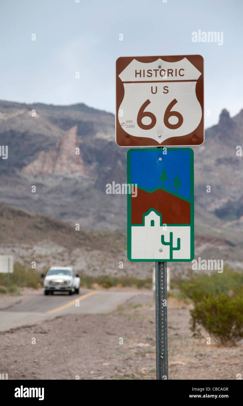 Oatman Arizona Route 66 Mining Town Main Street United States National ...
