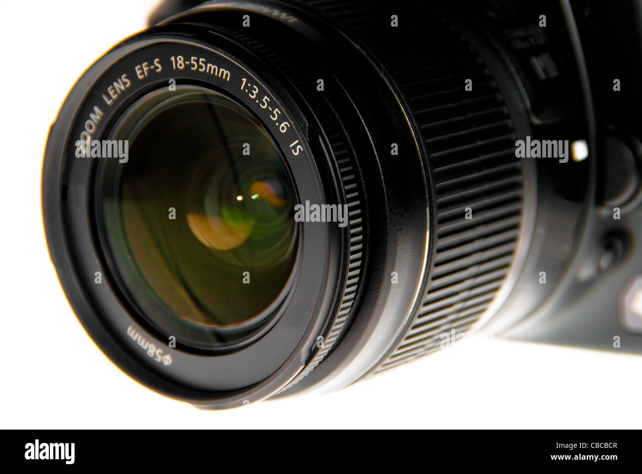 Dslr camera lens close up view Stock Photo - Alamy
