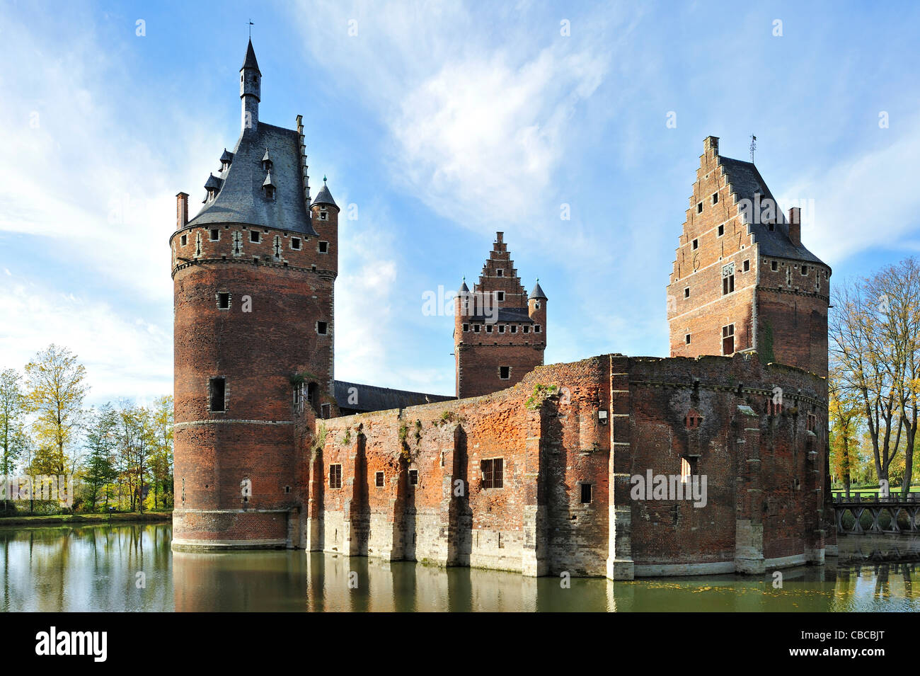 The castle surrounded by a moat hi-res stock photography and images - Alamy