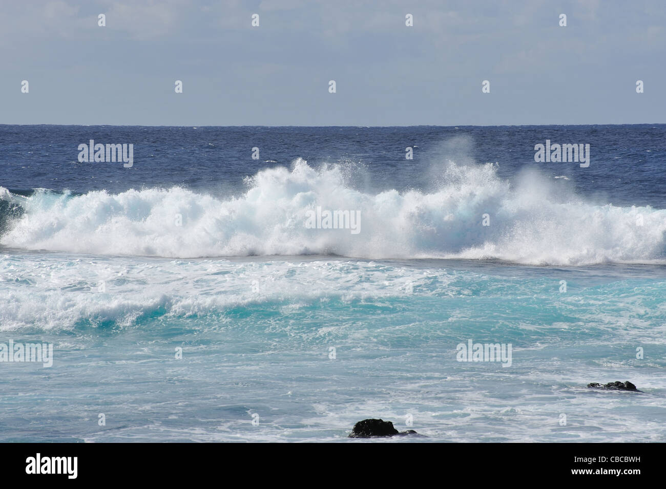 Beautiful Atlantic waves Stock Photo - Alamy