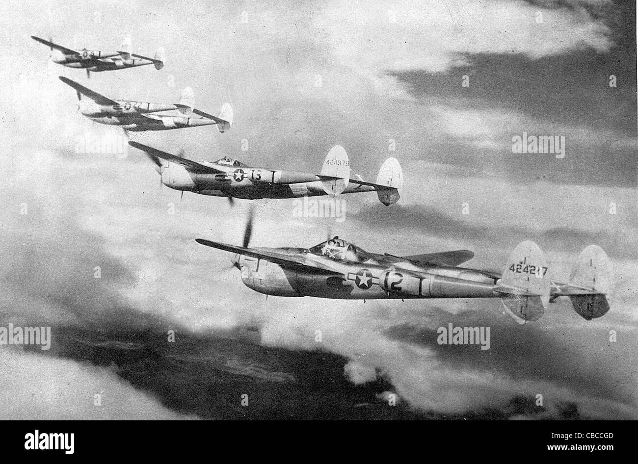 Lockheed p 38 lightning ww2 hi-res stock photography and images - Alamy