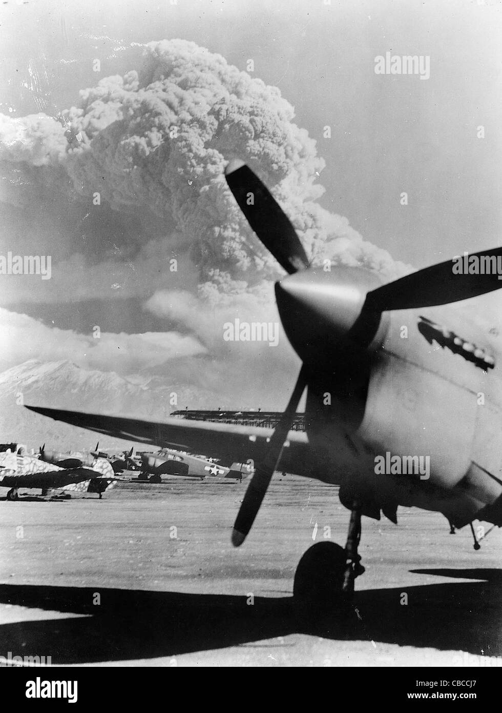 Mount Vesuvius Eruption 1944