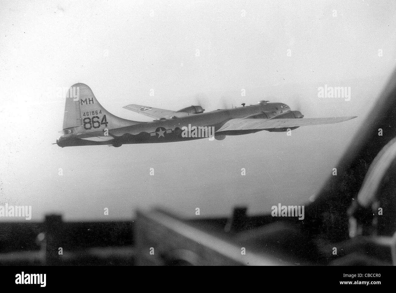 A WW11 USAAF B29 Superfortress bomber in flight Stock Photo - Alamy