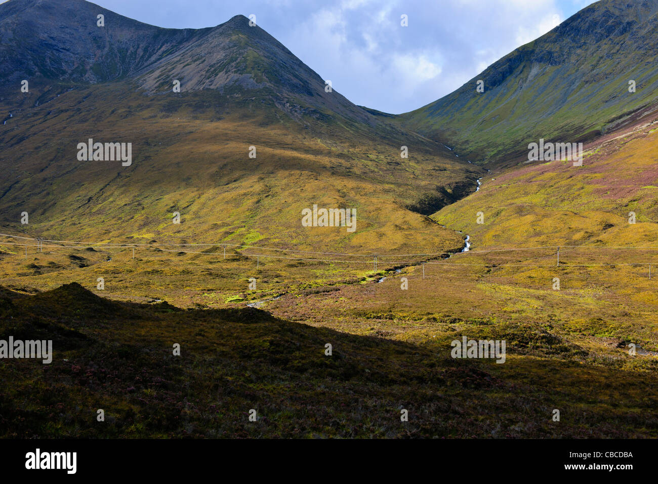 Red hills from sligachan isle hi-res stock photography and images - Alamy