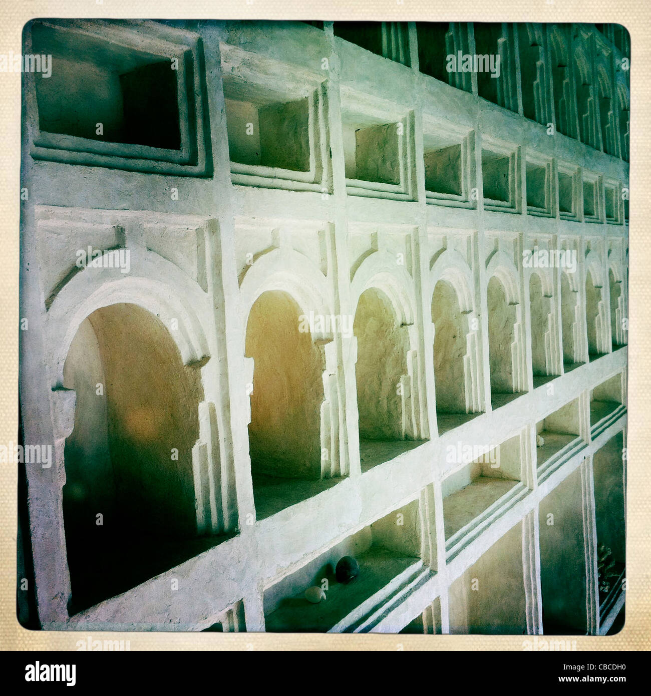 Carved Plasterwork In Lamu Oldest Houses, Which Are Used To Put Some ...