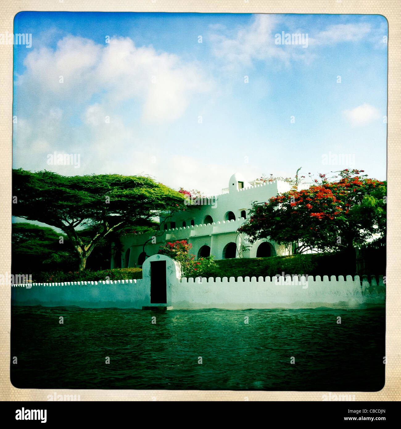 A House On The Lamu Wealthy Coast, Lamu, Kenya Stock Photo - Alamy
