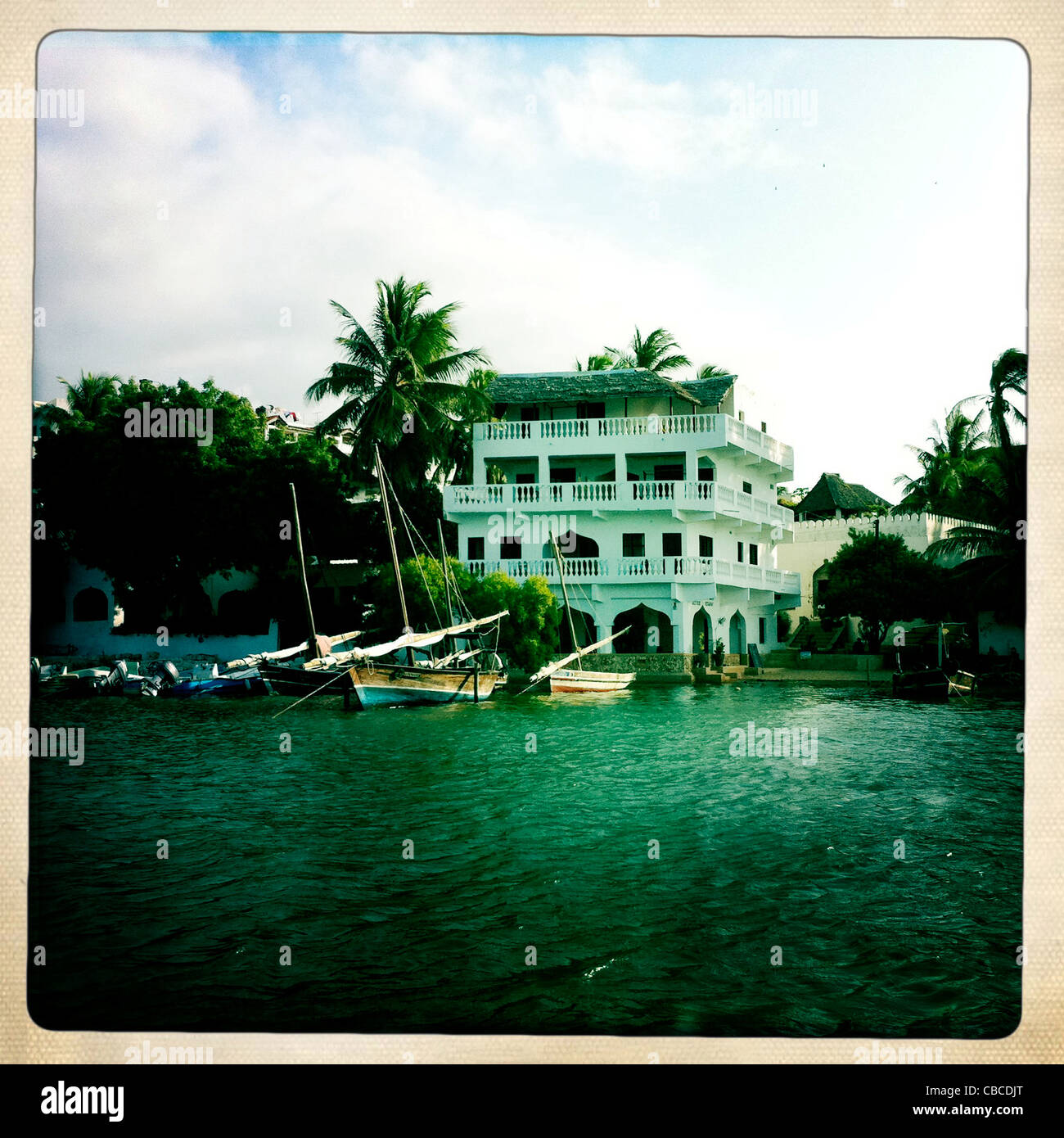 A House On The Lamu Wealthy Coast, Lamu, Kenya Stock Photo - Alamy