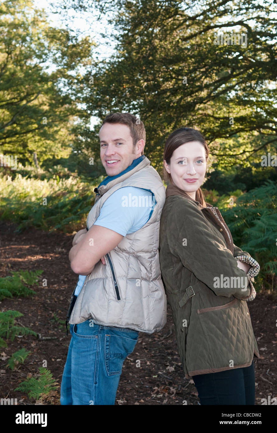 Standing Back View Couple High Resolution Stock Photography and Images ...