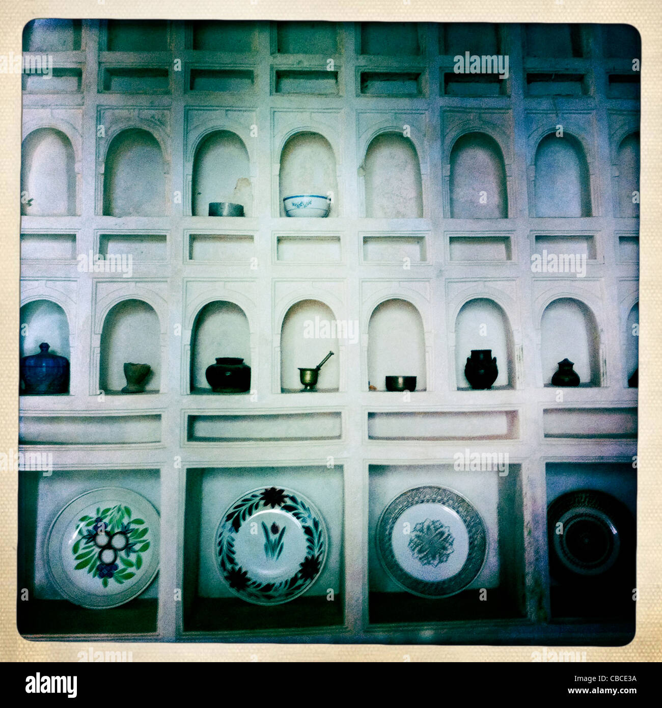 Carved Plasterwork In Lamu Oldest Houses, Which Are Used To Put Some ...