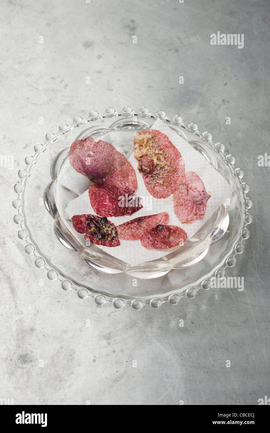 Crystallized poppy petals hi-res stock photography and images - Alamy