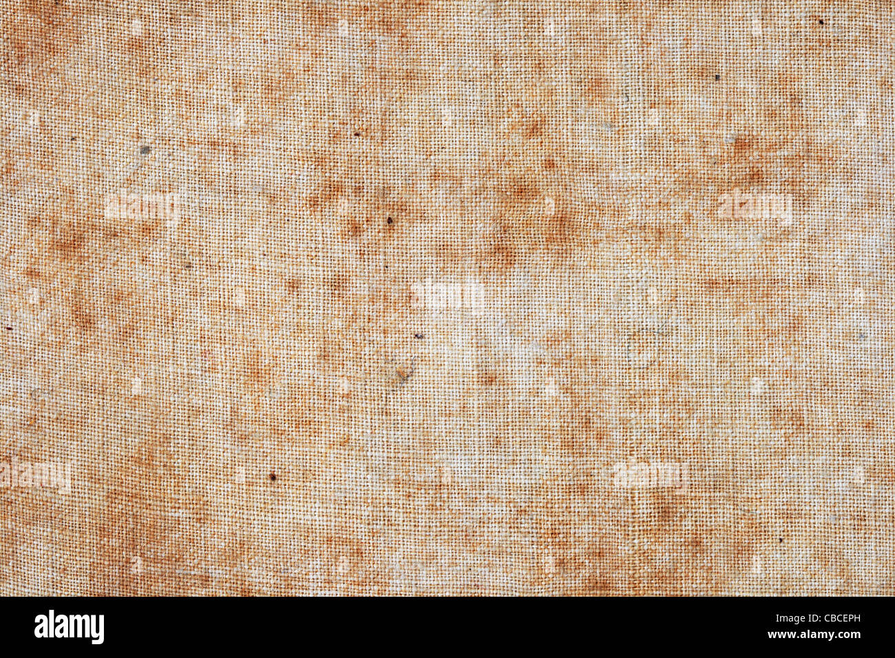 old brown stained white cloth macro image Stock Photo - Alamy