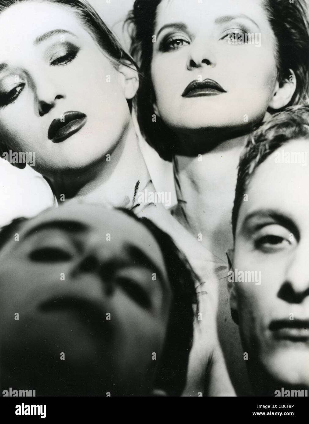 PROPAGANDA Promotional photo of German synthpop group clcokwise from ... PROPAGANDA Promotional photo of German synthpop group clcokwise from ...