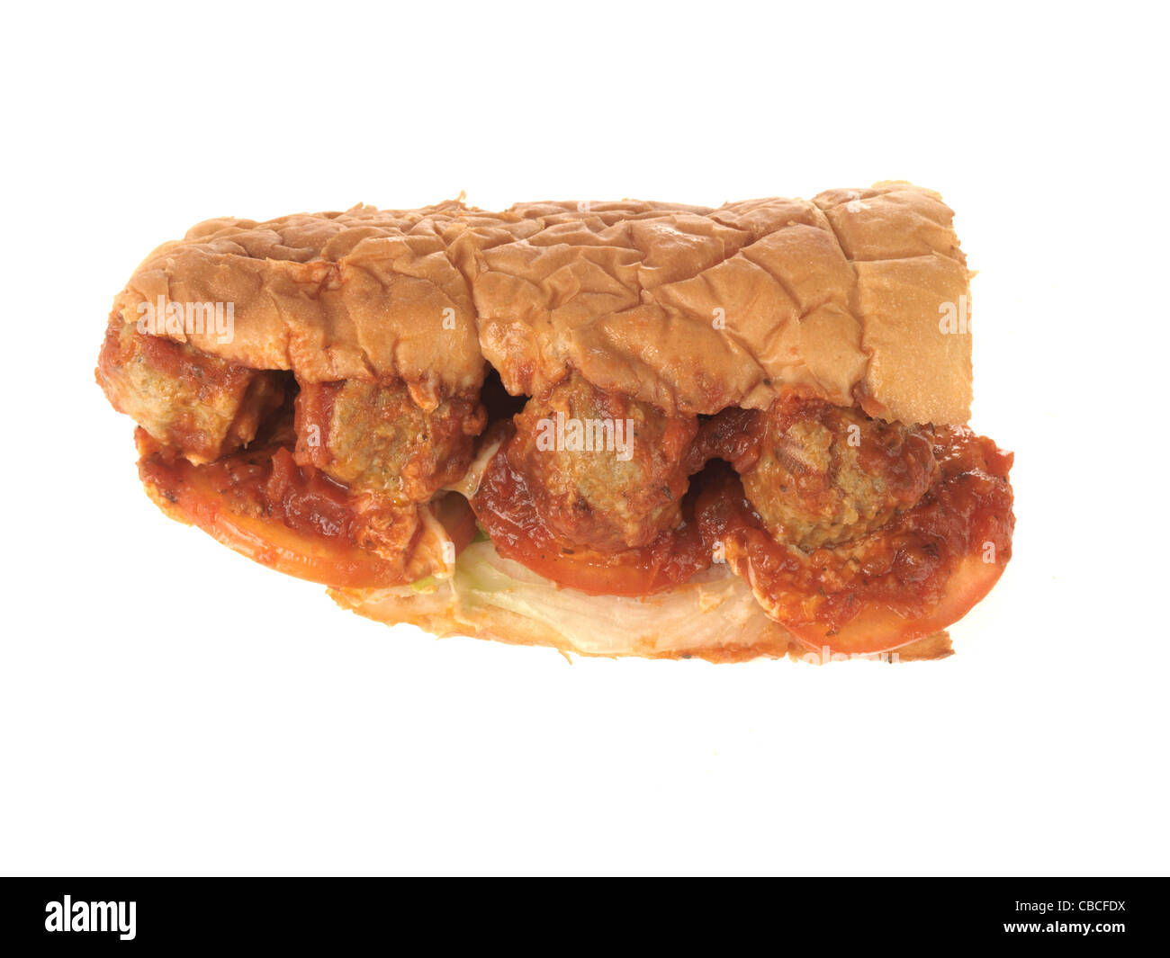 Meatball Sub Roll Stock Photo - Alamy