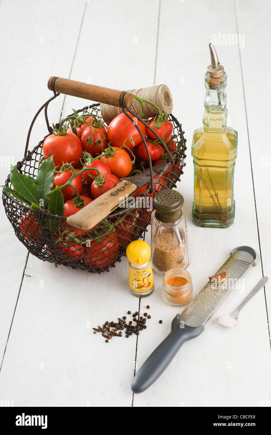 Homemade ketchup from tomatoes hi-res stock photography and images - Alamy