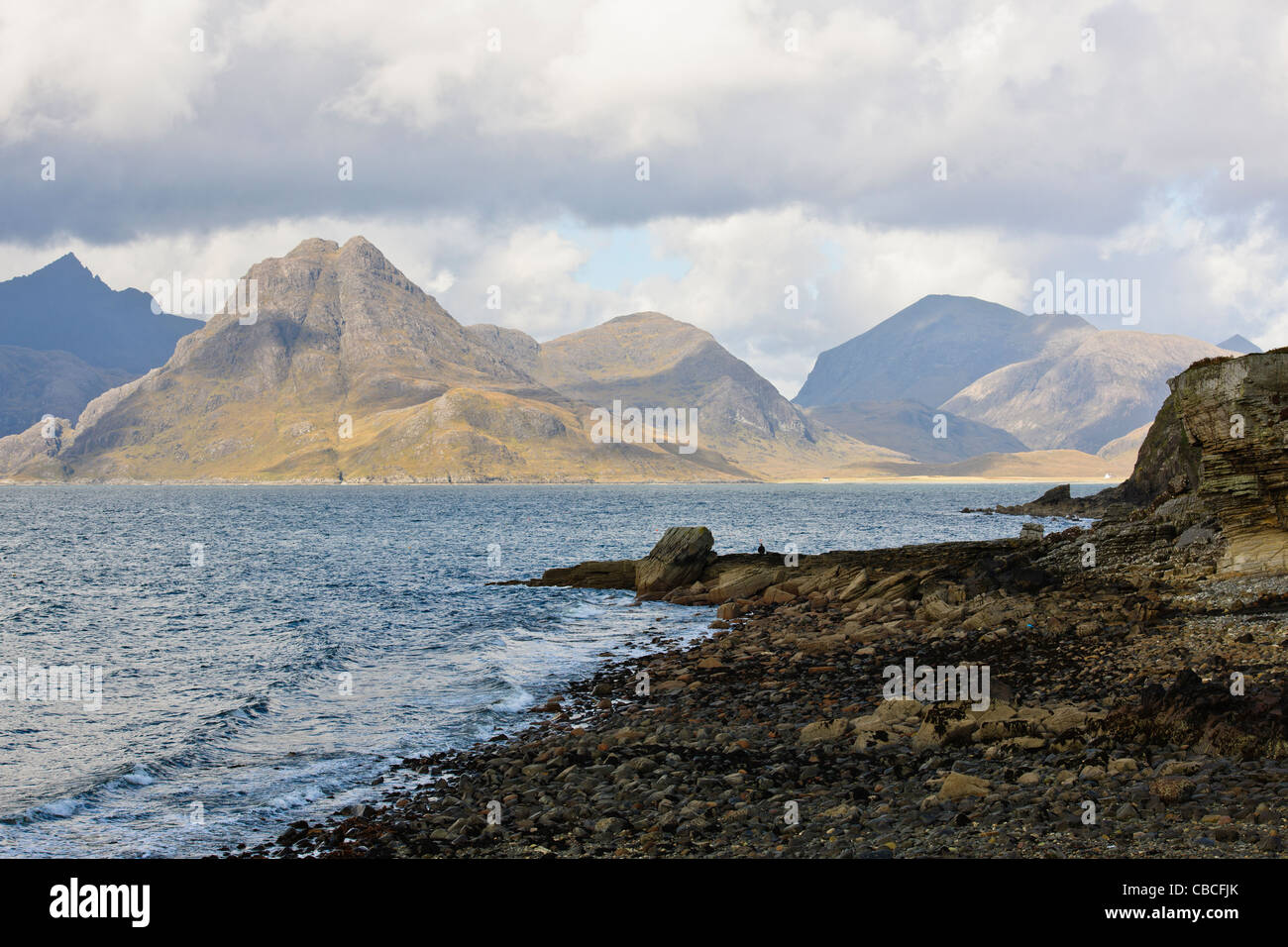 Elgol Harbour,Sgurr Alasdair,Ceann Na Beinne,Mountain,The Cuillin Hills ...
