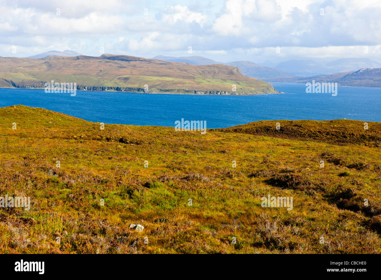Glas Bhein Mhorn,Beinn Deorg Mhor,Blaven,Torrin Village,The Cuillin ...