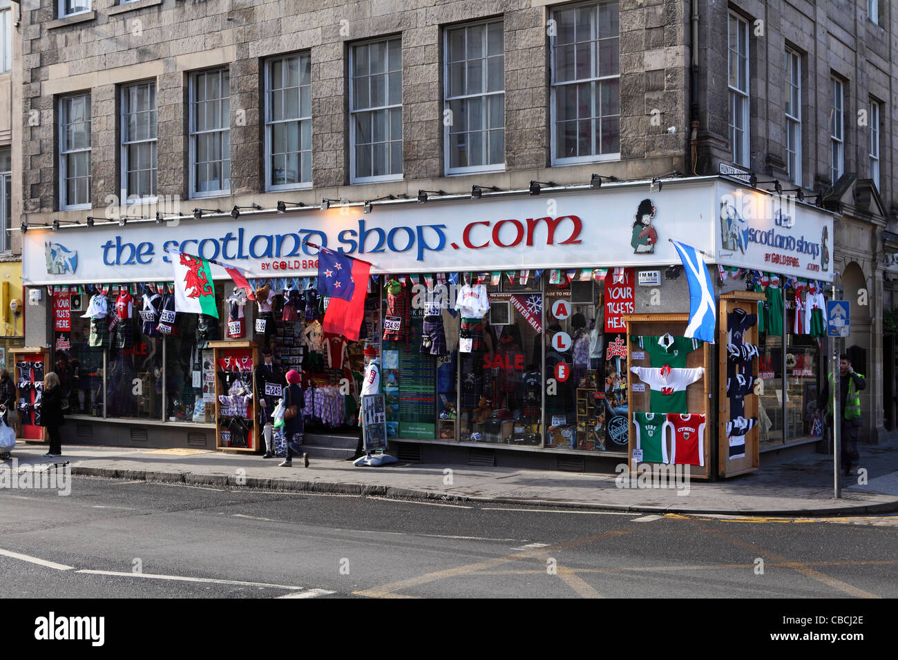 The Scotland Shop, a souvenir store close to the Royal Mile (High ...