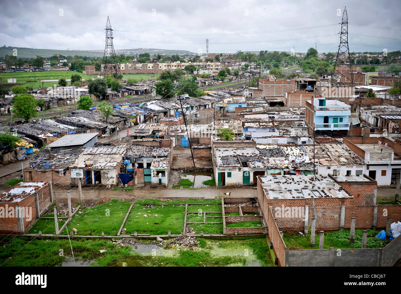 Bhopal Slum High Resolution Stock Photography and Images - Alamy