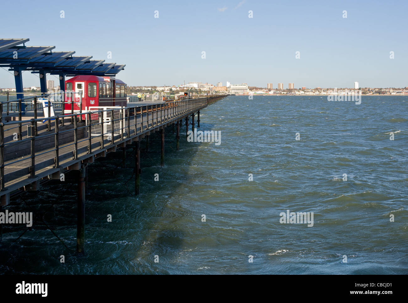 Southend pier station hi-res stock photography and images - Alamy