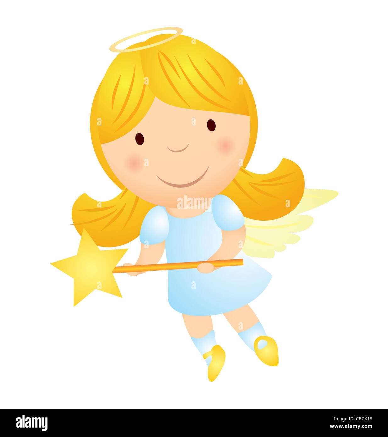 Cartoon Girl Angelfish