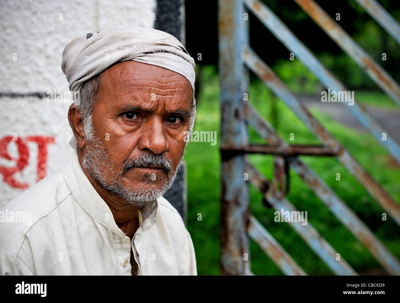 Portraits of Indian survivors of the Bhopal disaster Stock Photo - Alamy
