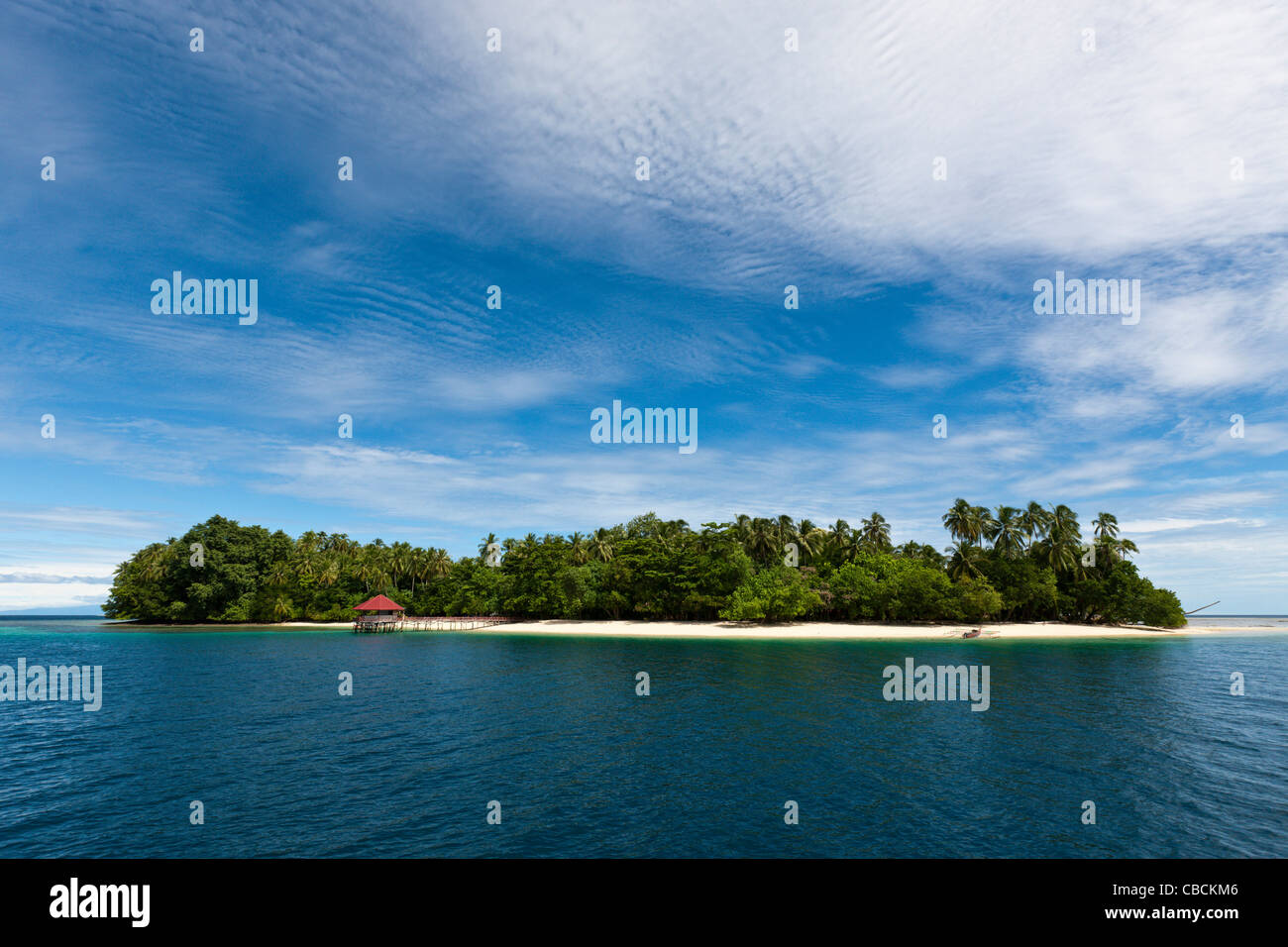 Ahe Island at Cenderawasih Bay, West Papua, Indonesia Stock Photo - Alamy