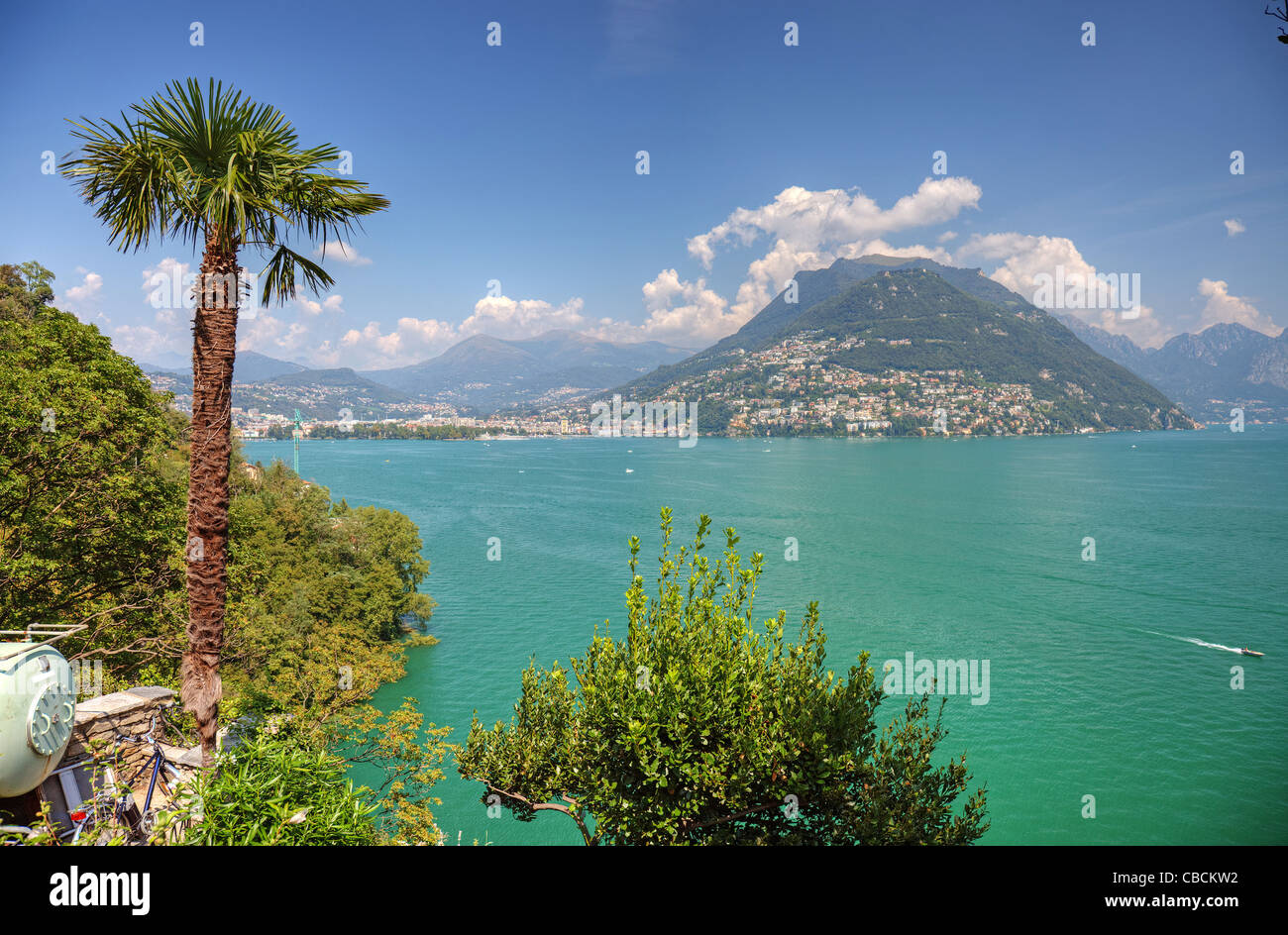 Picturesque swiss lake landscape, Europe Stock Photo - Alamy