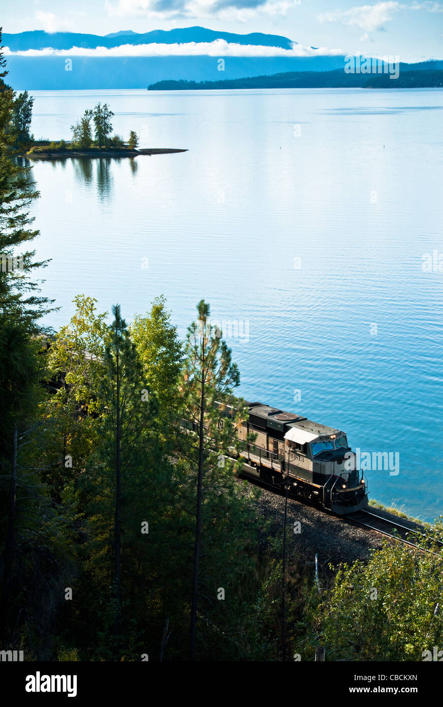 Lake Pend Oreille is a lake in the northern Idaho Panhandle, with a ...