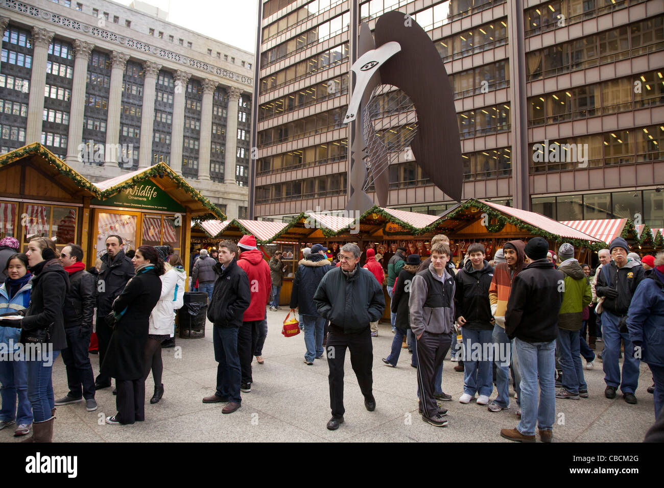 Daley center and plaza chicago hi-res stock photography and images - Alamy