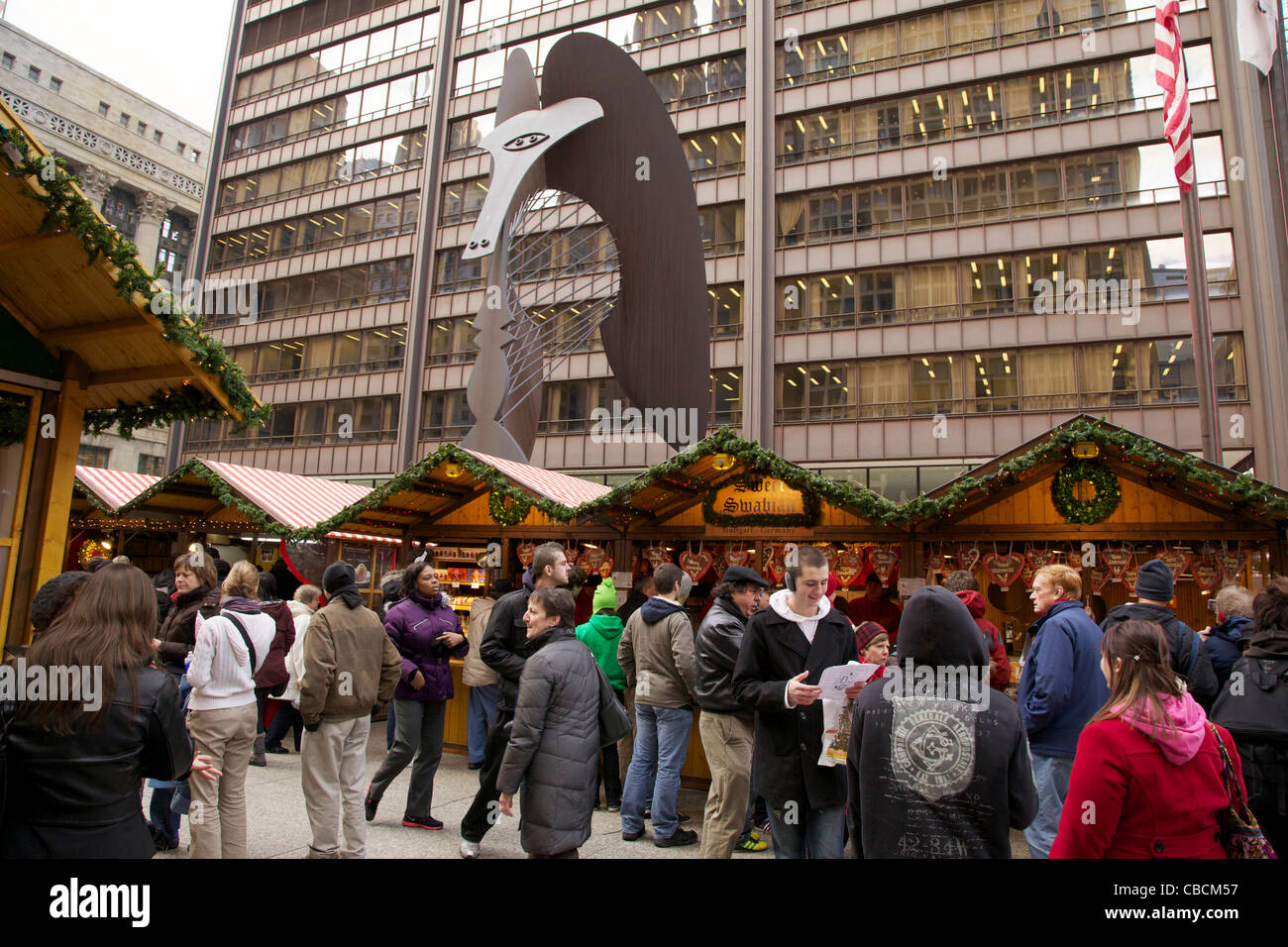 Daley center and plaza chicago hi-res stock photography and images - Alamy