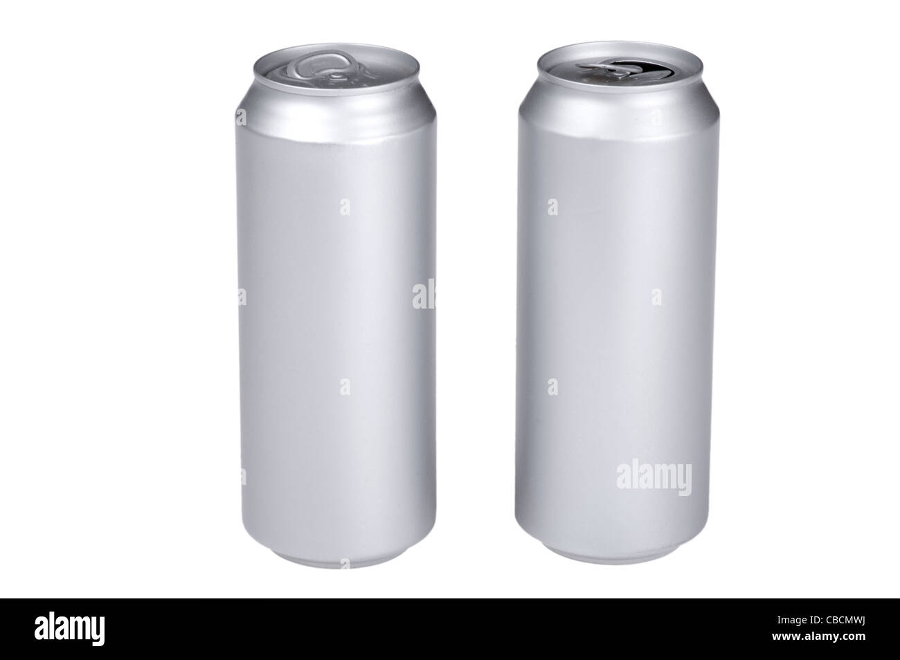 object on white - beverage can Stock Photo - Alamy